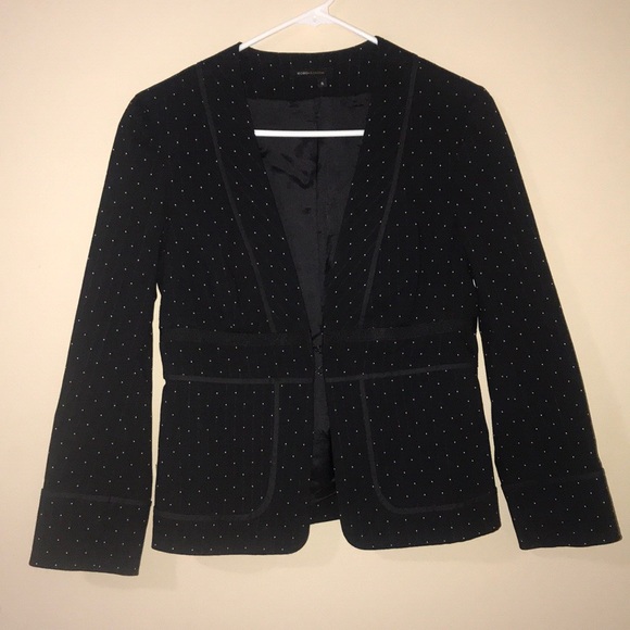 BCBGMaxAzria | Jackets & Coats | Bcbgmaxazria Pin Dot Suit Jacket ...